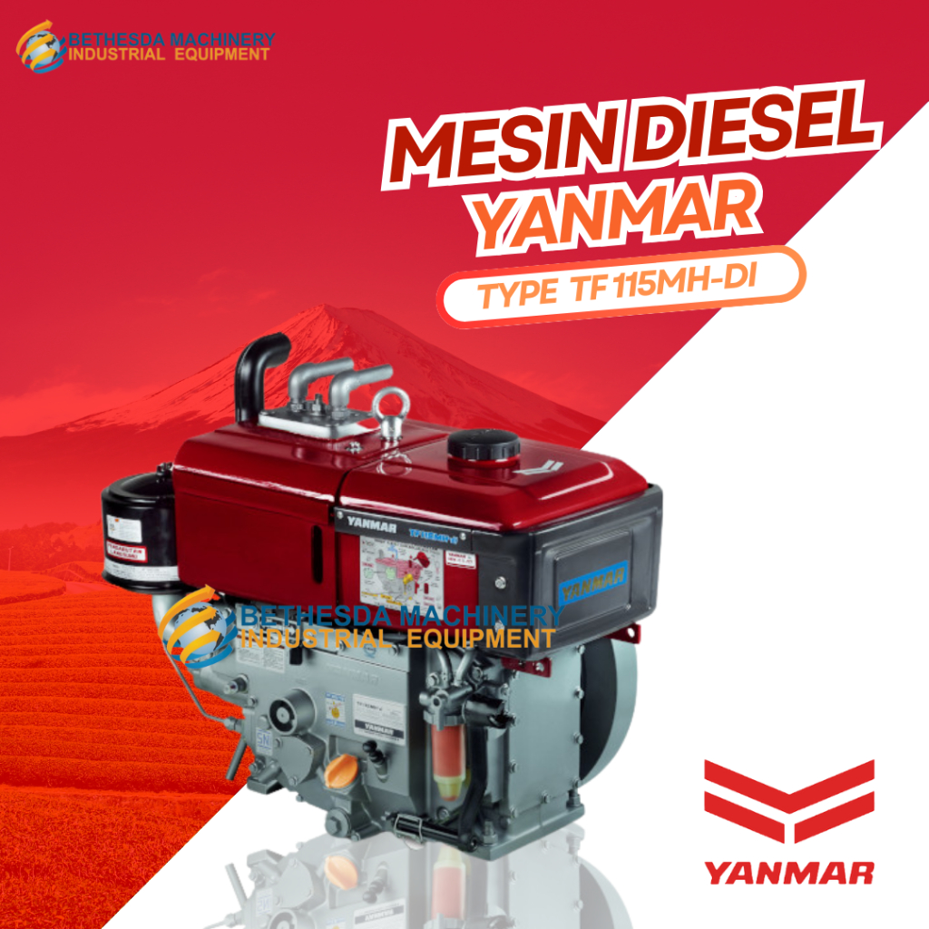 Jual Mesin Penggerak / Diesel Engine 11.5Hp / 11.5 Pk YANMAR TF 115 H ...