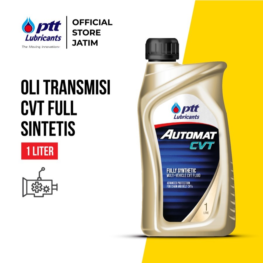 Jual PTT Lubricants Oli Transmisi Mobil Automat CVT [1L] | Shopee Indonesia