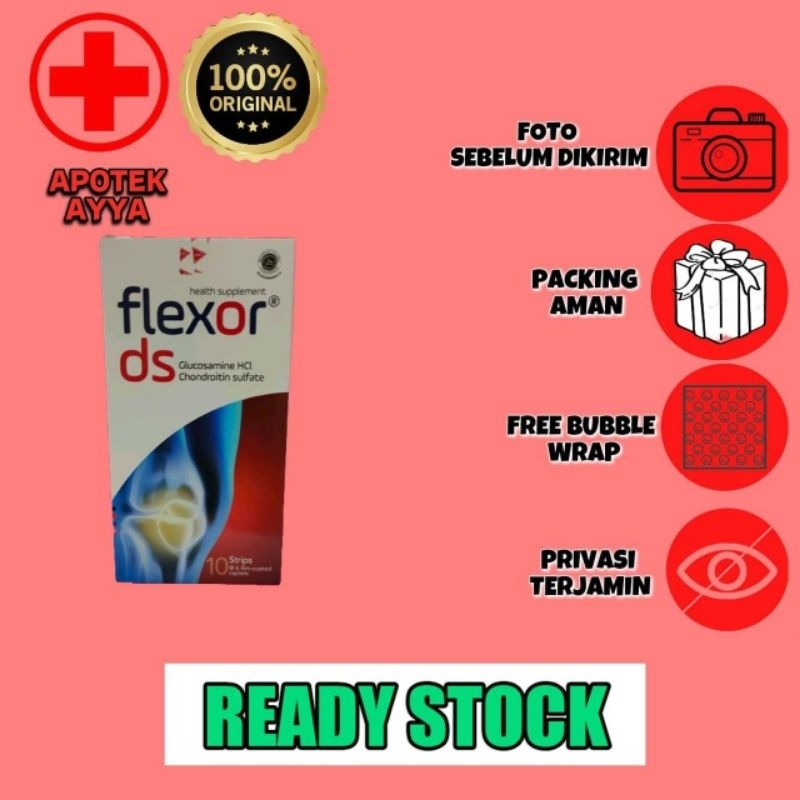 Jual Flexor DS Strips 6 Kaplet Sendi | Shopee Indonesia