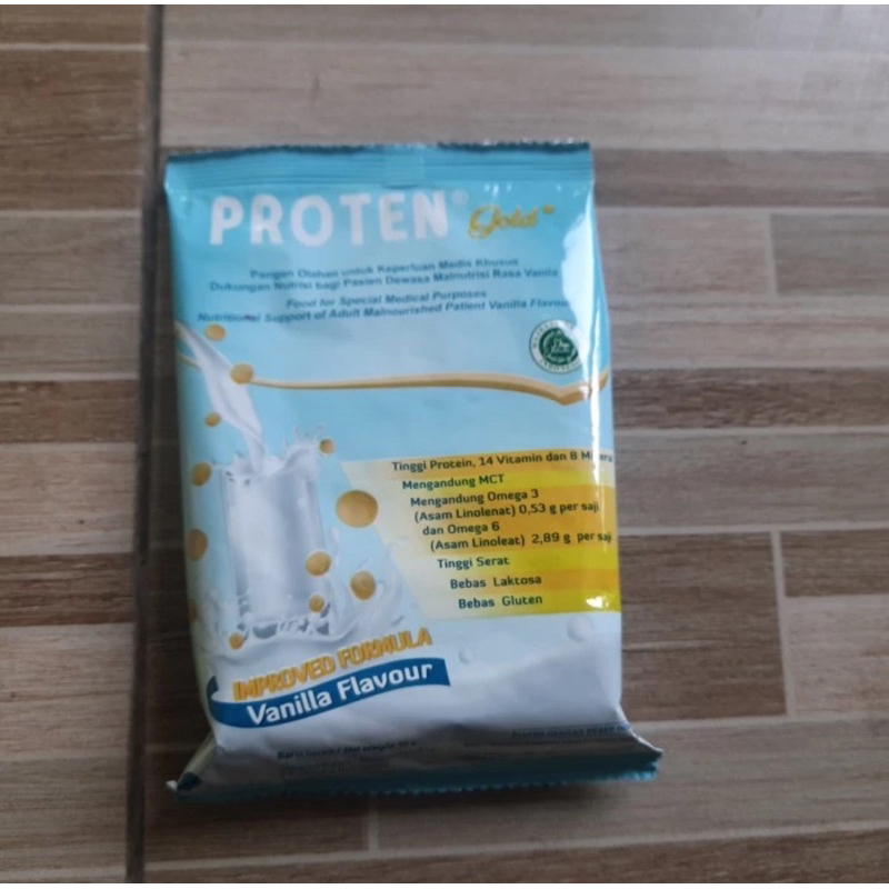Jual Proten Gold Vanilla exp 2026. Produk Asli Proten Gold | Shopee ...