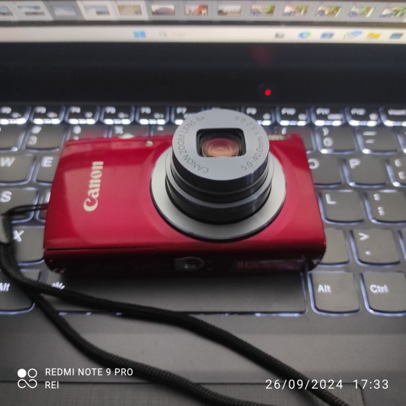Jual Canon Ixus 160 20 MP RED - Kamera Digital Second ( RARE ) | Shopee ...