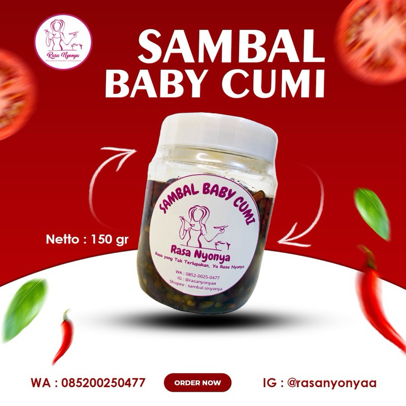 Jual Sambal Baby Cumi Si Nyonya | Shopee Indonesia