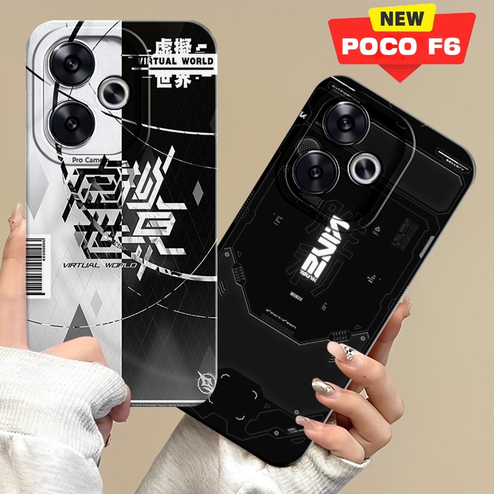 Jual Softcase Karet Hp XIAOMI POCO F6 2024 F5 F4 F3 X5 X5 Pro X6 X6 Pro ...
