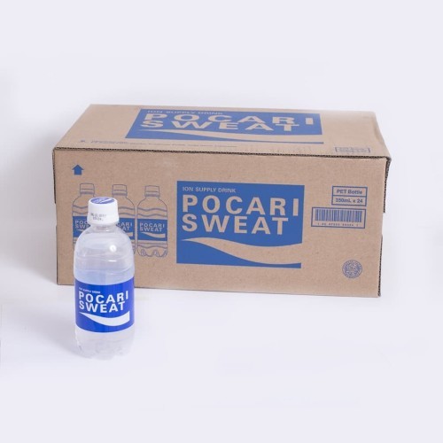 Jual 1 Dus Pocari Sweat 350ml / 1 Karton Pocari Botol Kecil isi 24 pcs ...