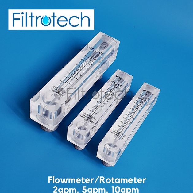 Jual Flow Meter 2 gpm FlowMeter Rotameter 5 gpm | Shopee Indonesia