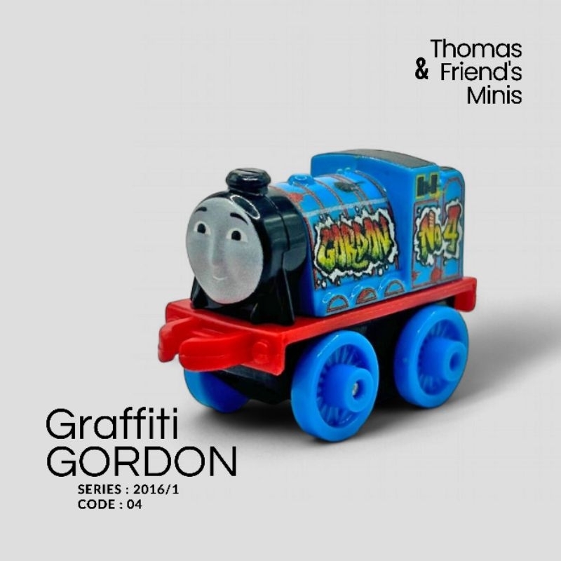 Jual Thomas & Friends Minis - Graffiti Gordon - 2016/1 #04 | Shopee ...