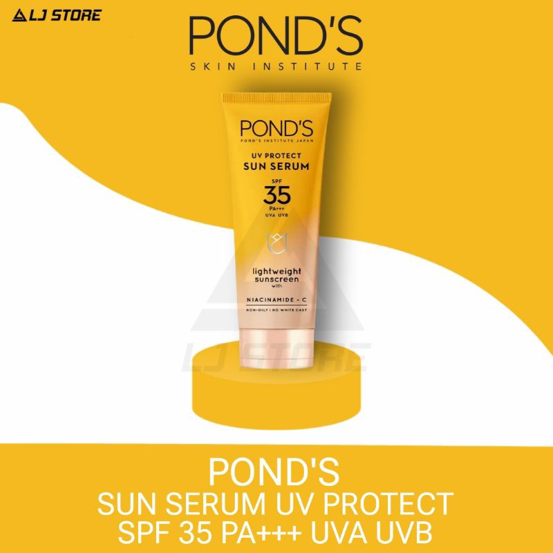 Jual Ponds Sun Serum UV Protect 35 Spf Pa+++ UVA UVB 30 g | Shopee Indonesia