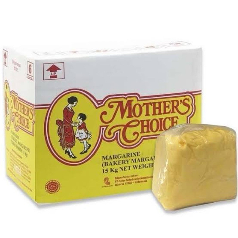 Jual mentega margarin timbangan mother's choice / mother choice / mothers choice 1kg | Shopee ...