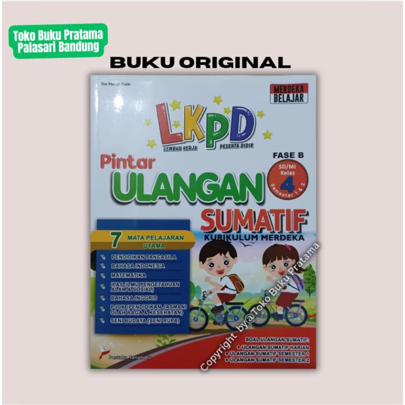 Jual Buku LKPD Latihan Soal Ulangan Sumatif Kelas 4/IV Sd Mi - ORI | Shopee Indonesia