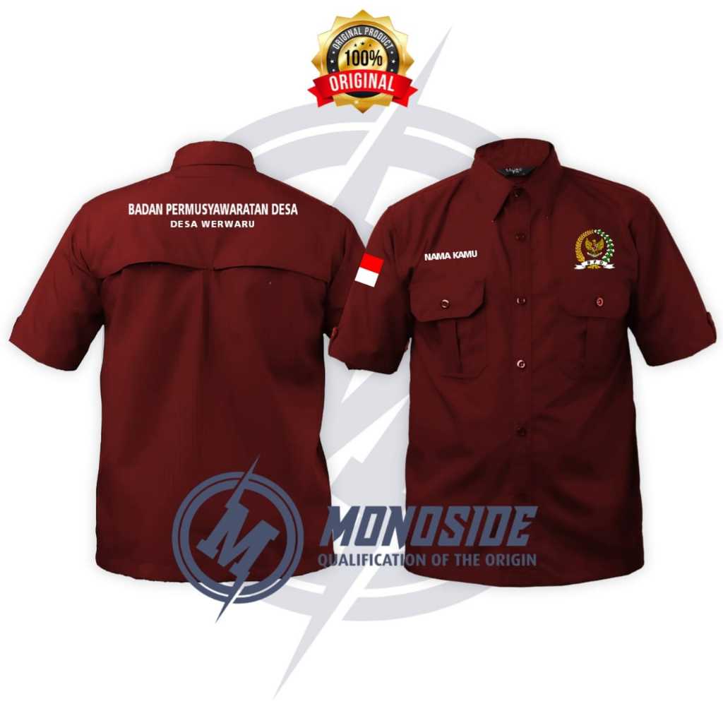Jual KEMEJA PDL PDH LENGAN PANJANG BPD BADAN PERMUSYAWARATAN DESA | Shopee Indonesia