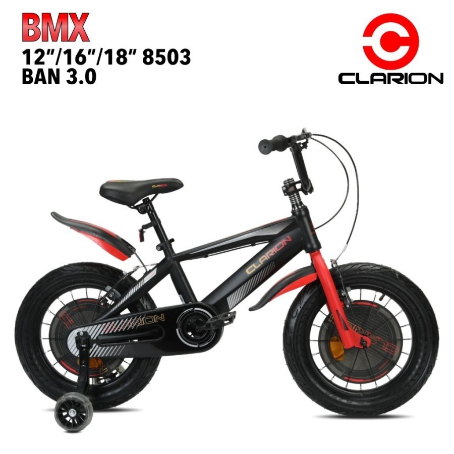 Jual Sepeda Anak Laki BMX CLARION 85 Ban Jumbo 3.0 Ukuran 12 16 18 Inch ...