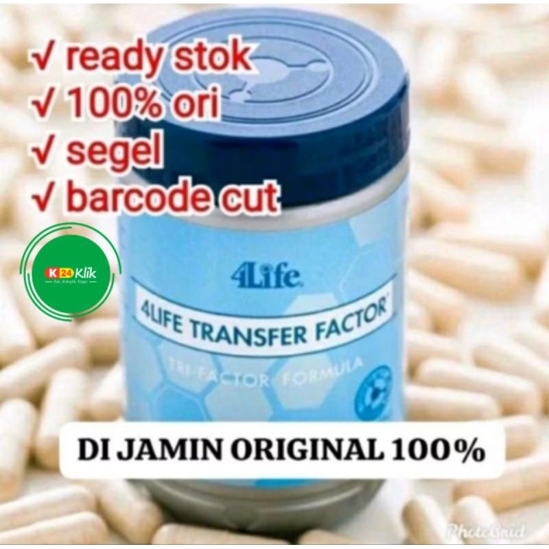 Jual 4life Tri Transfer Factor Formula 60 Capsul 100% Original | Shopee ...