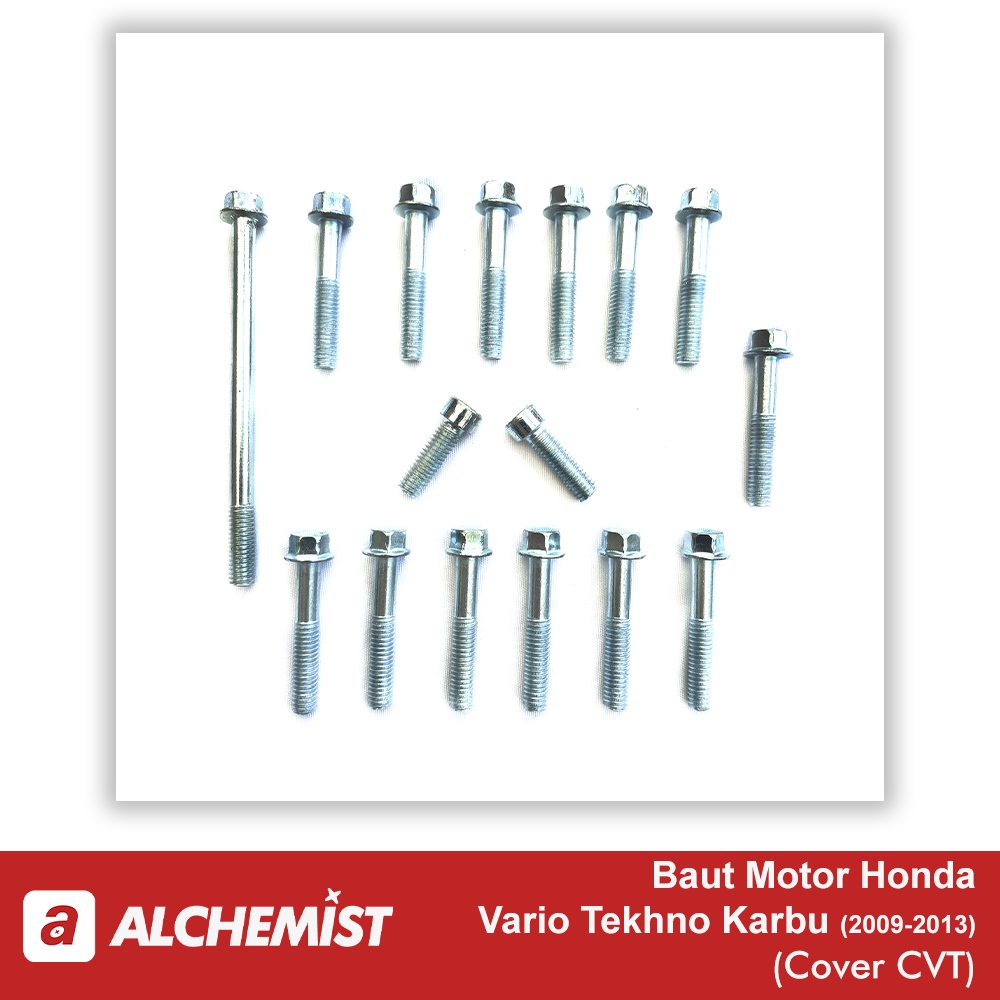 Jual COD Baut CVT Vario Tekhno Karbu / Baud Baut Cover CVT Vario Tekhno ...