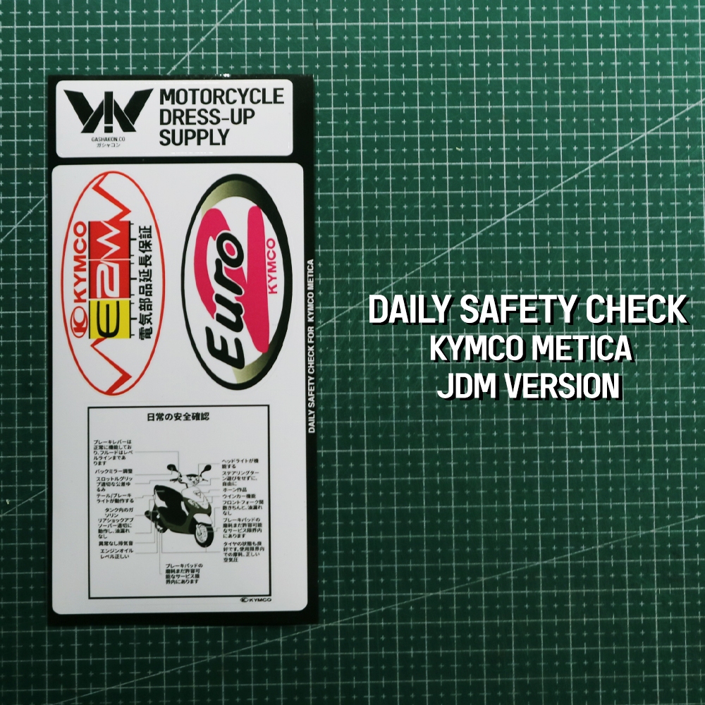 Jual Sticker detail/Warning Decals/Sticker Warning/Stiker pelengkap ...