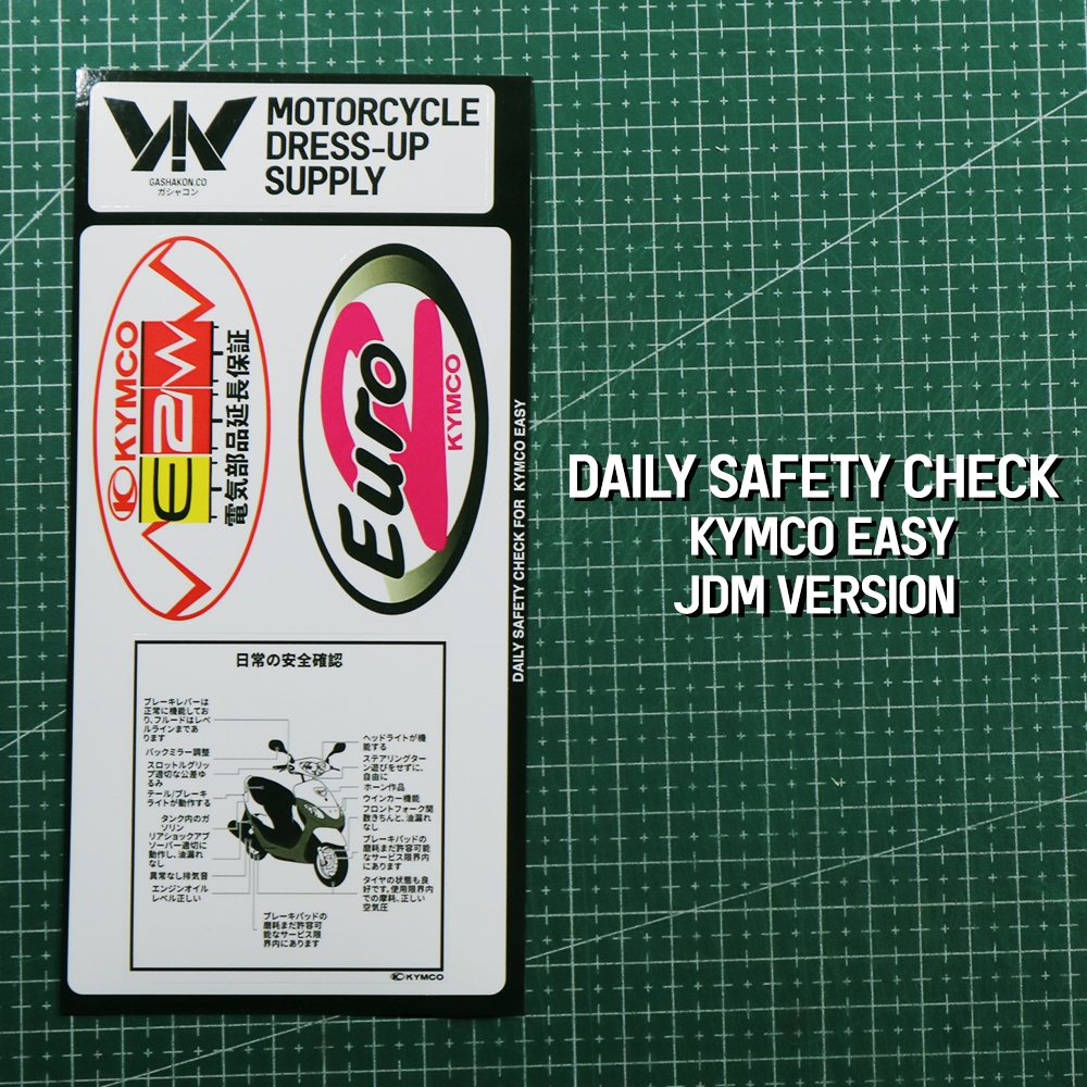 Jual Sticker detail/Warning Decals/Sticker Warning/Stiker pelengkap ...
