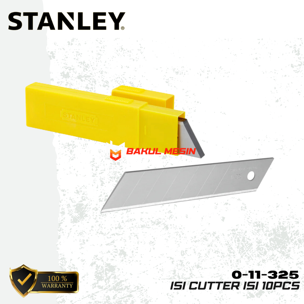 Jual Mata Cutter STANLEY 0-11-325 ISI Cutter isi 10pcs | Shopee Indonesia