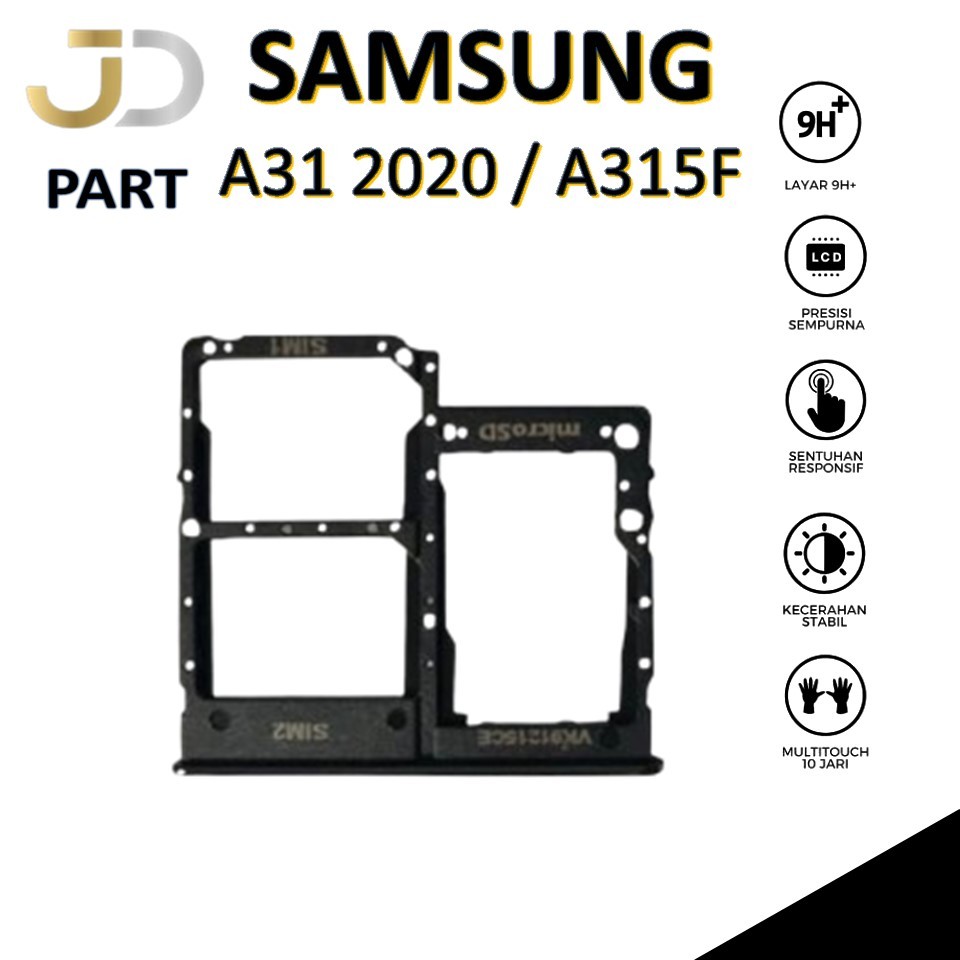 Jual SIMTRAY - TEMPAT SIMCARD SAMSUNG A31 2020 / A315F DUAL SIM SLOT ...
