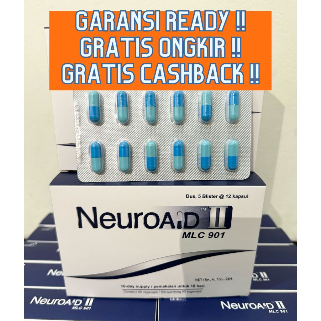 Jual NEUROAID II MLC 901 STRIP ISI 12 READY STOCK !! | Shopee Indonesia