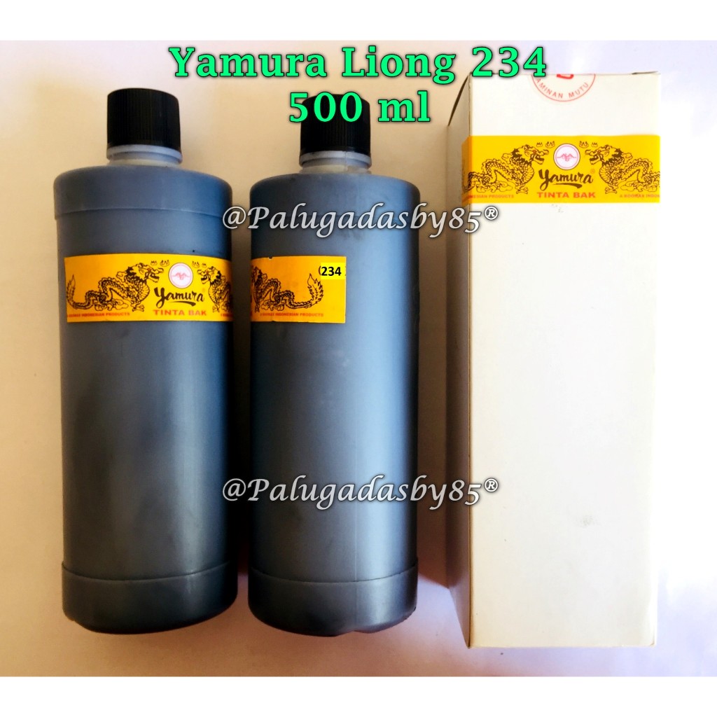 Jual (1 Botol) Tinta Bak YAMURA 234 500 ml / Tinta Bak Liong 234 500 cc ...