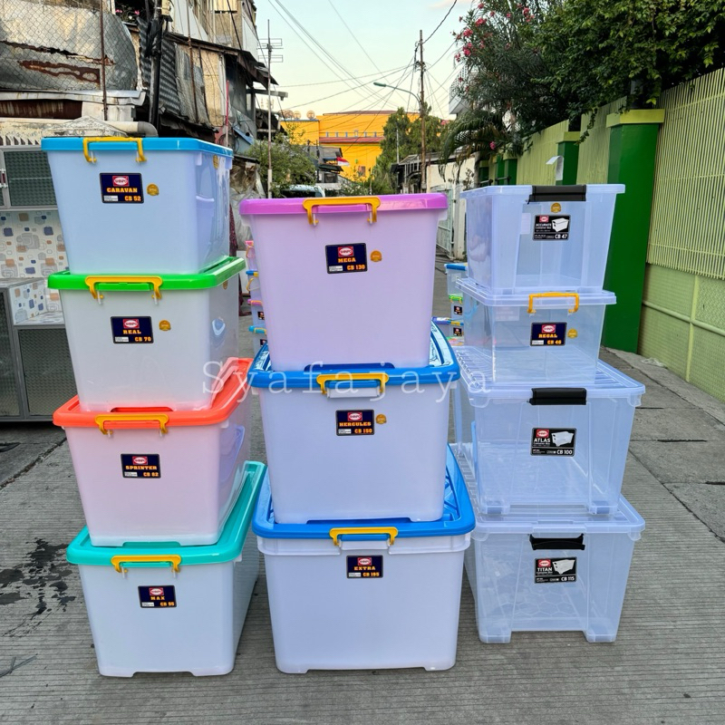 Jual SHINPO - Box Container Plastik Box Penyimpanan 45-46-47-52-70-82 ...