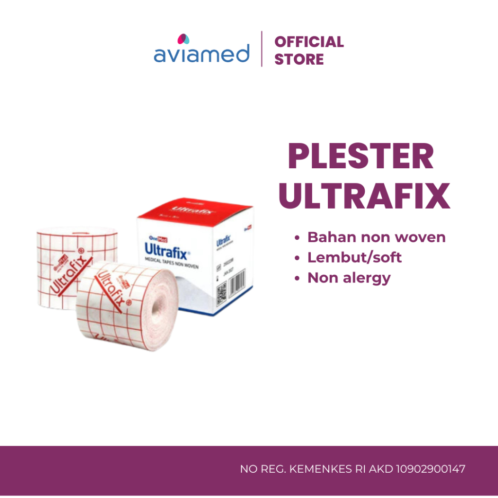 Jual Plester Luka Ultrafix Onemed 5 cm x 5 m | Penutup Luka Persendian ...