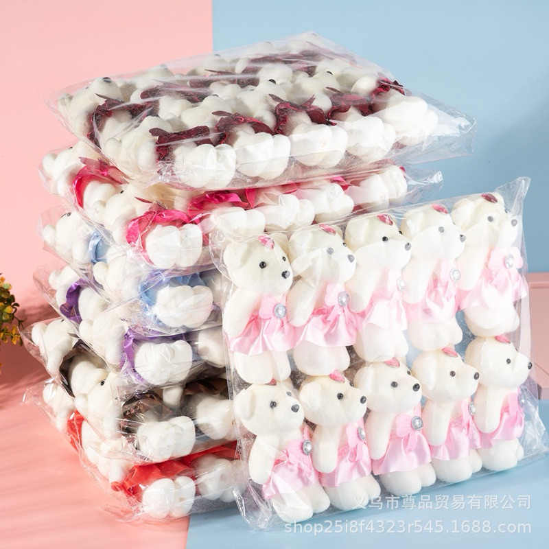 Jual [10051] (1pcs) Boneka Mini Teddy Bear, Boneka Beruang Polos, Mini ...