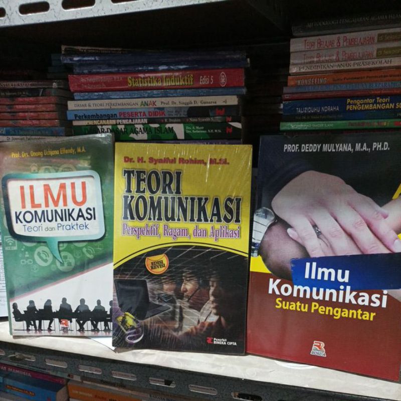 Jual Buku teori komunikasi Ilmu Komunikasi suatu pengantar ilmu komunikasi teori dan praktek ...