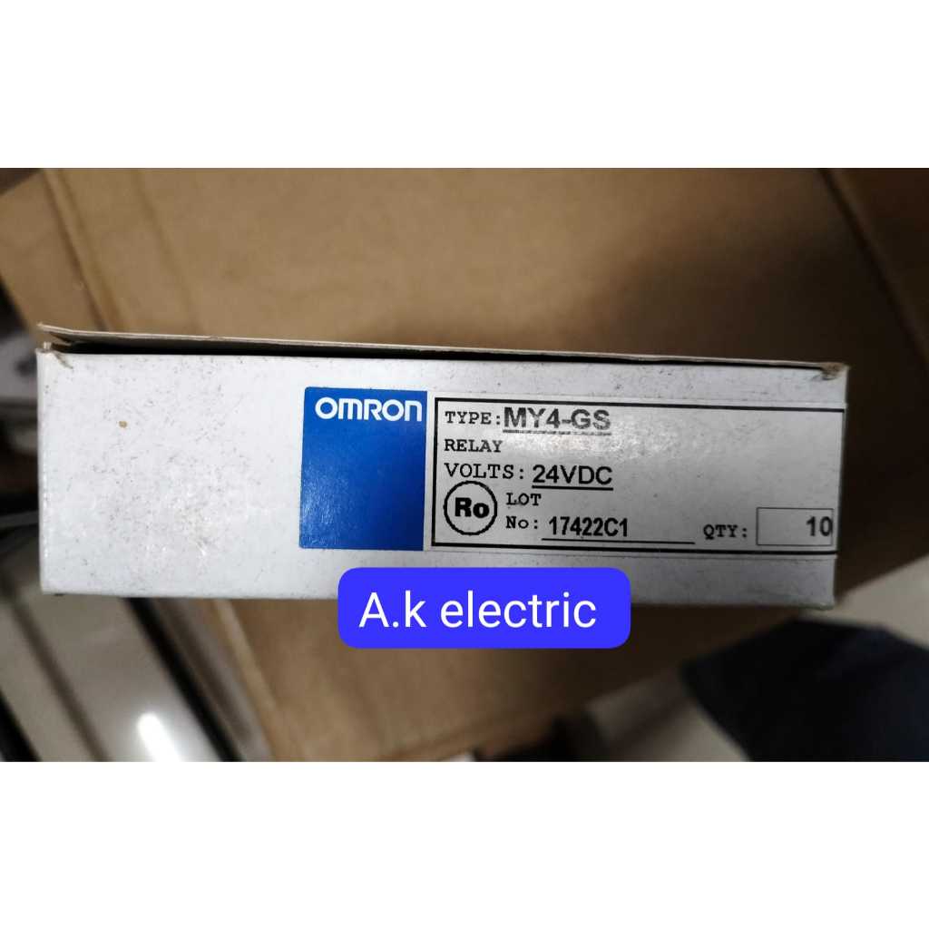 Jual Relay MY4-gs 24VDC 6A Omron original 14 pin tanpa socket | Shopee Indonesia