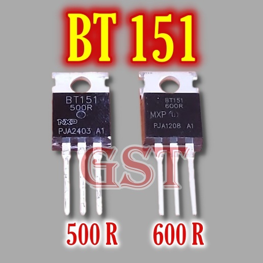 Jual 5Pcs triac BT151 bt 151 500r 600r transistor mosfet SCR Thyristors ...