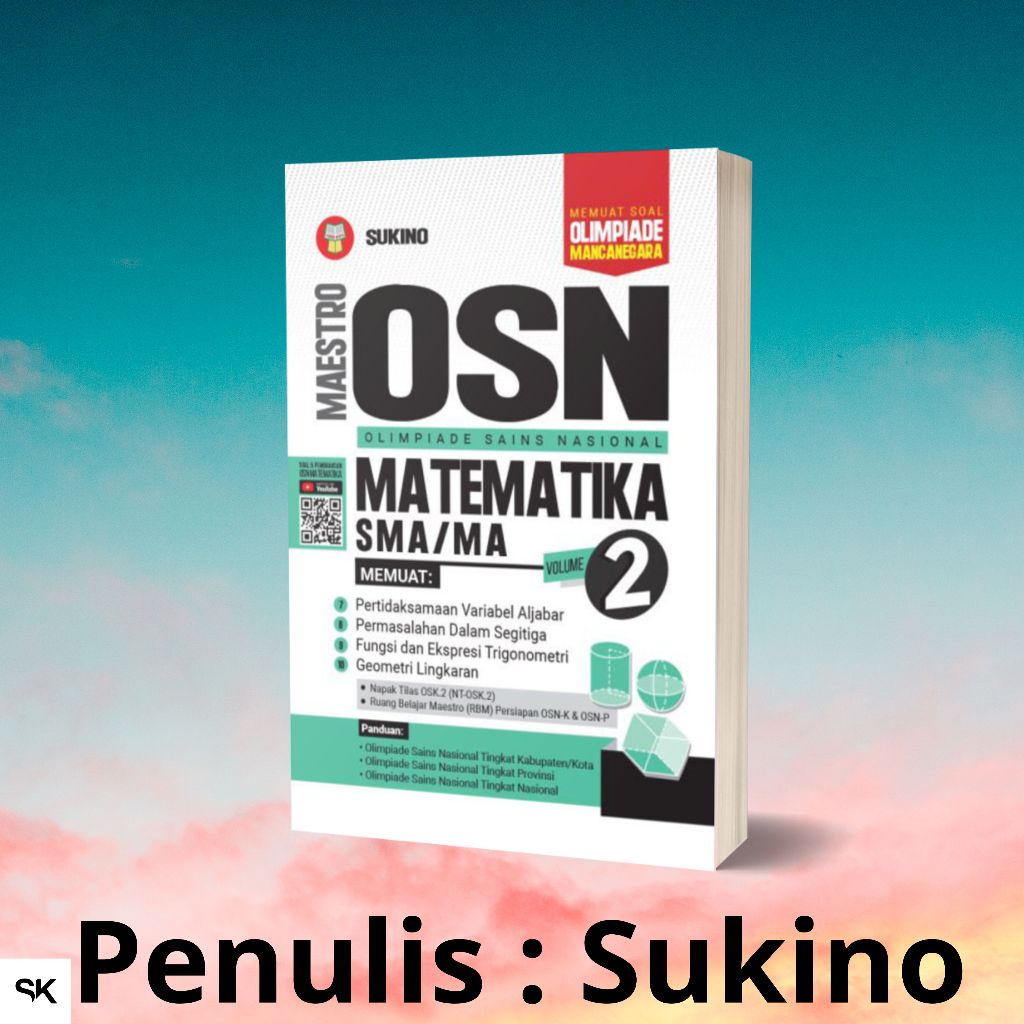 Jual Buku Maestro OSN/Olimpiade Matematika SMA Volume 2 | Shopee Indonesia