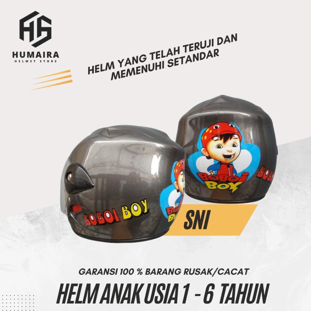 Jual Helm Anak 4 tahun Laki Laki SNI Karakter Murah | Shopee Indonesia