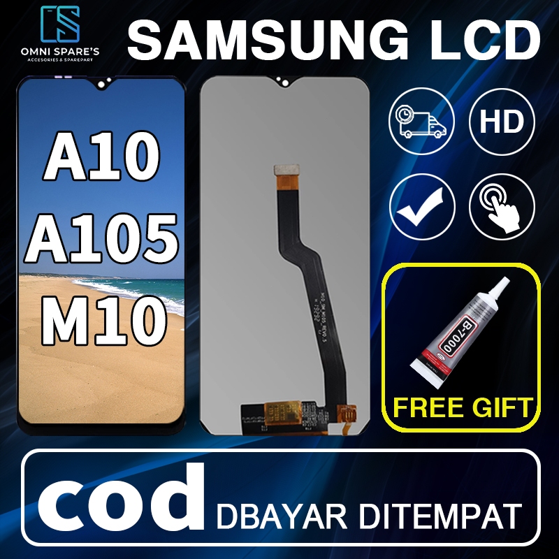Jual Lcd Samsung A10 A105 M10 M105 Fullset Ori Touchscreen asli Layar ...