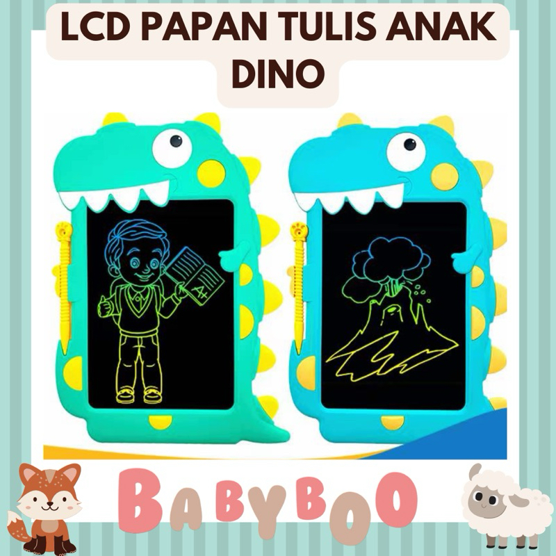 Jual LCD WRITING TABLET DINO/LCD ANAK/TABLET ANAK/ALAT GAMBAR LCD ...