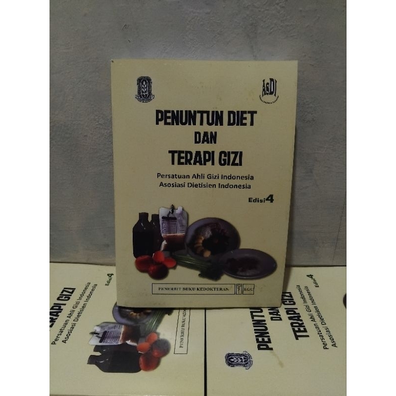 Jual Buku Penuntut Diet Dan Terapi Gizi edisi 4 - persatuan ahli gizi ...