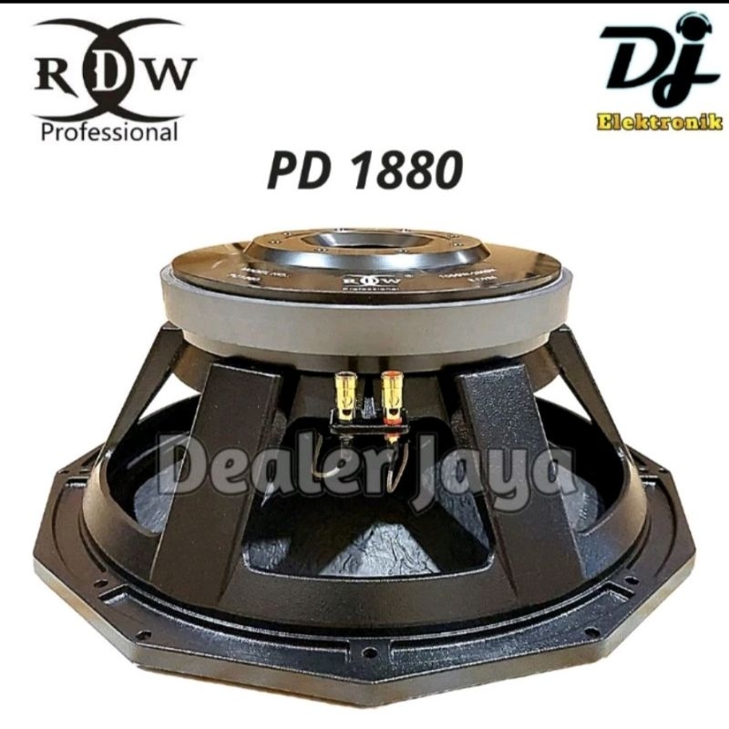 Jual Speaker Komponen RDW 18 PD 1880 / 18 PD1880 (18 inch) | Shopee ...