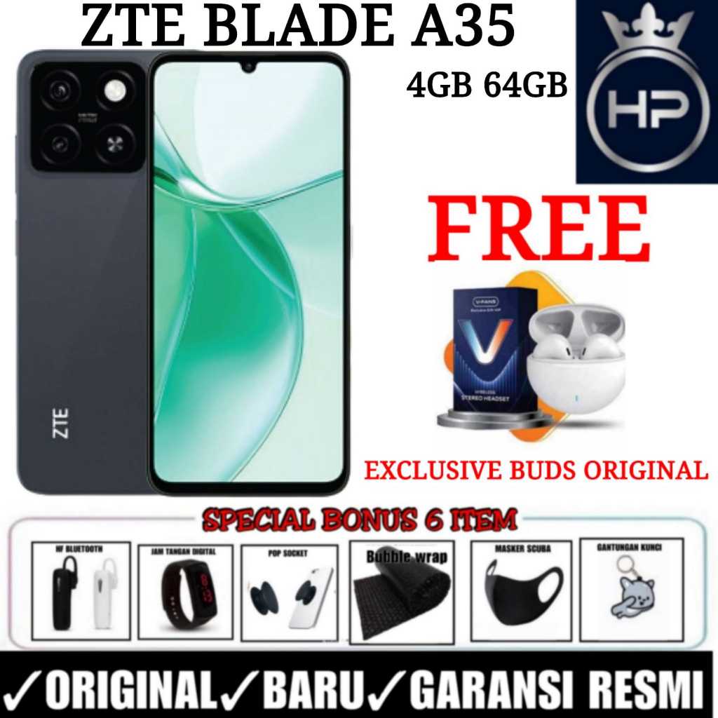 Jual ZTE BLADE A35 4/64 GARANSI RESMI | Shopee Indonesia