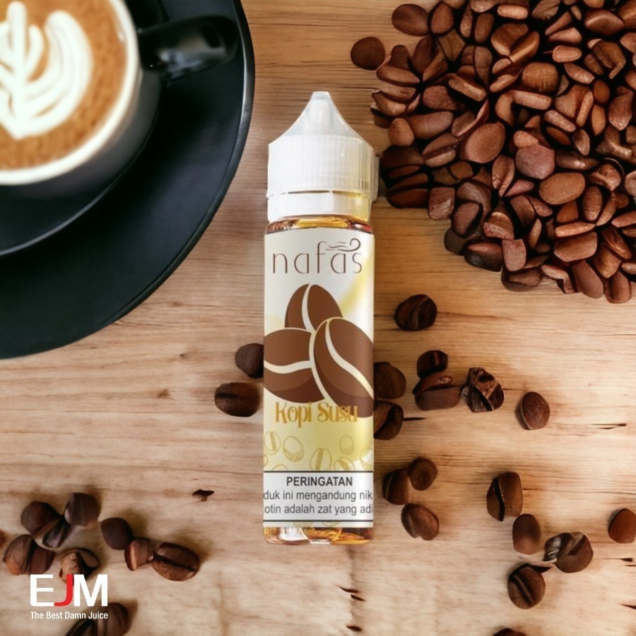 Jual Liquid EJM Nafas Kopi Susu 3MG/6MG 60ML Authentic | Shopee Indonesia