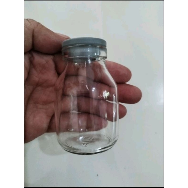 Jual Botol kaca 50ml, botol asi, botol vial standar | Shopee Indonesia