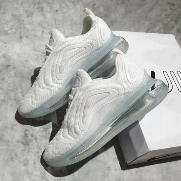 Jual Sepatu Nike Air Max 720 Triple White Putih Airmax Sneakers Pria ...