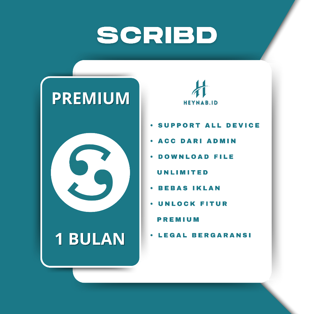 Jual SCRIBD SEBULAN PREMIUM [PROMO] | Shopee Indonesia