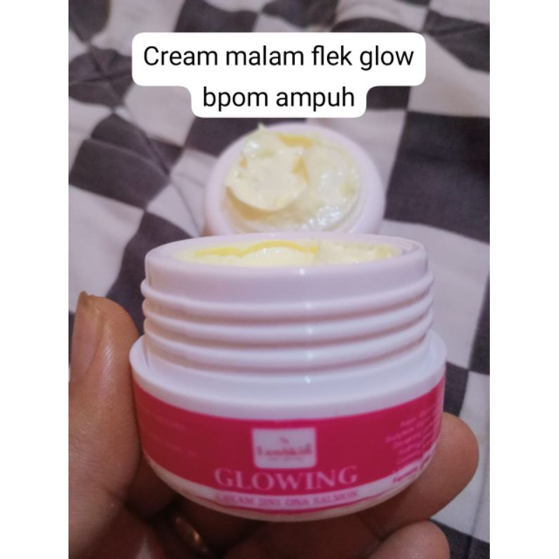 Jual cream malam Lenskin FLEK SUPER glow white bpomi na 18231901832 ...