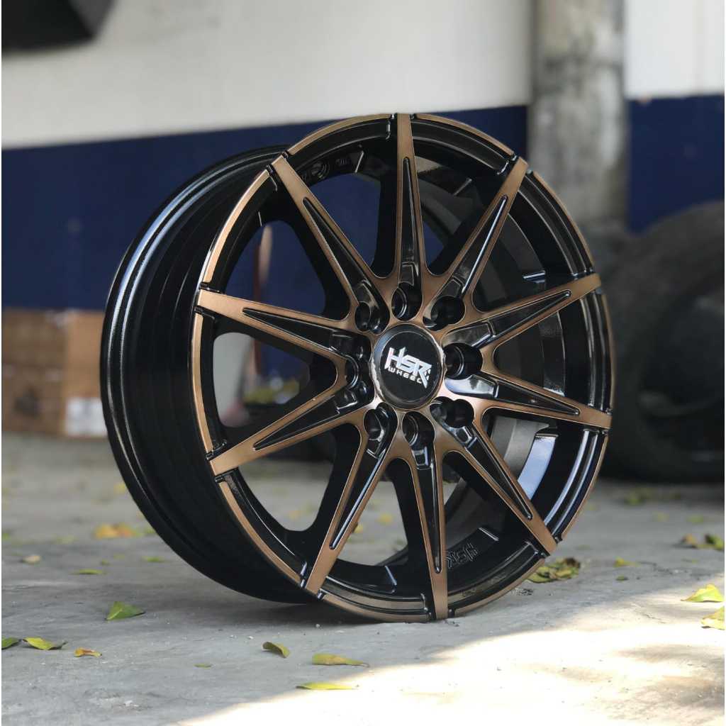 Jual VELG HSR KCCX-2 R14 HOLE 4X100 HOLE 4X114,3 RING 14 UNTUK MOBIL ...