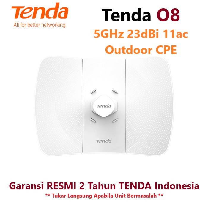 Jual Tenda O8 20km 5ghz 23dbi 11ac Outdoor Cpe Access Point Wireless