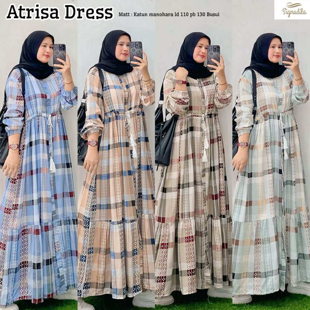 Jual Pakaian Wanita ATRISA DRESS Trend FASHION HQ From SIGNADiLa ...