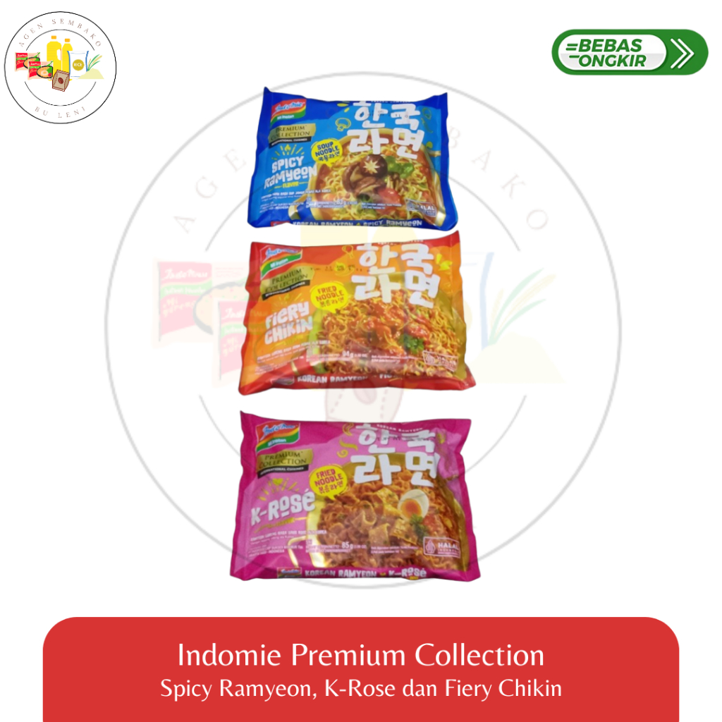Jual Indomie Korean Spicy Ramyeon, K-Rose dan Fiery Chikin | Shopee Indonesia