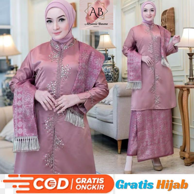 Jual COD/SETELAN BAJU KURUNG BRIDAL BUSUI/BAJU KURUNG MELAYU/BAJU ...