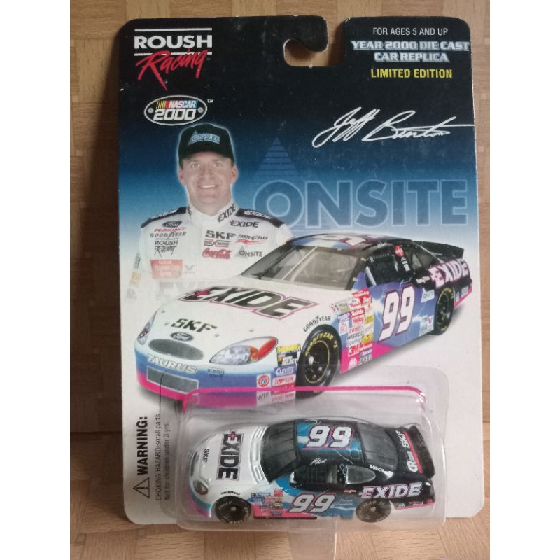 Jual ROUSH RACING NASCAR 2000 JEFF BURTON 99 EXIDE | Shopee Indonesia