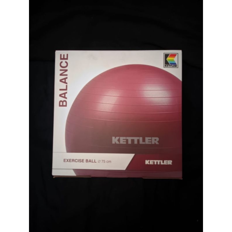 Jual EXERCISE GYM BALL KETTLER 55 CM \ 65 CM \ 75 CM SESUAI GAMBAR ...