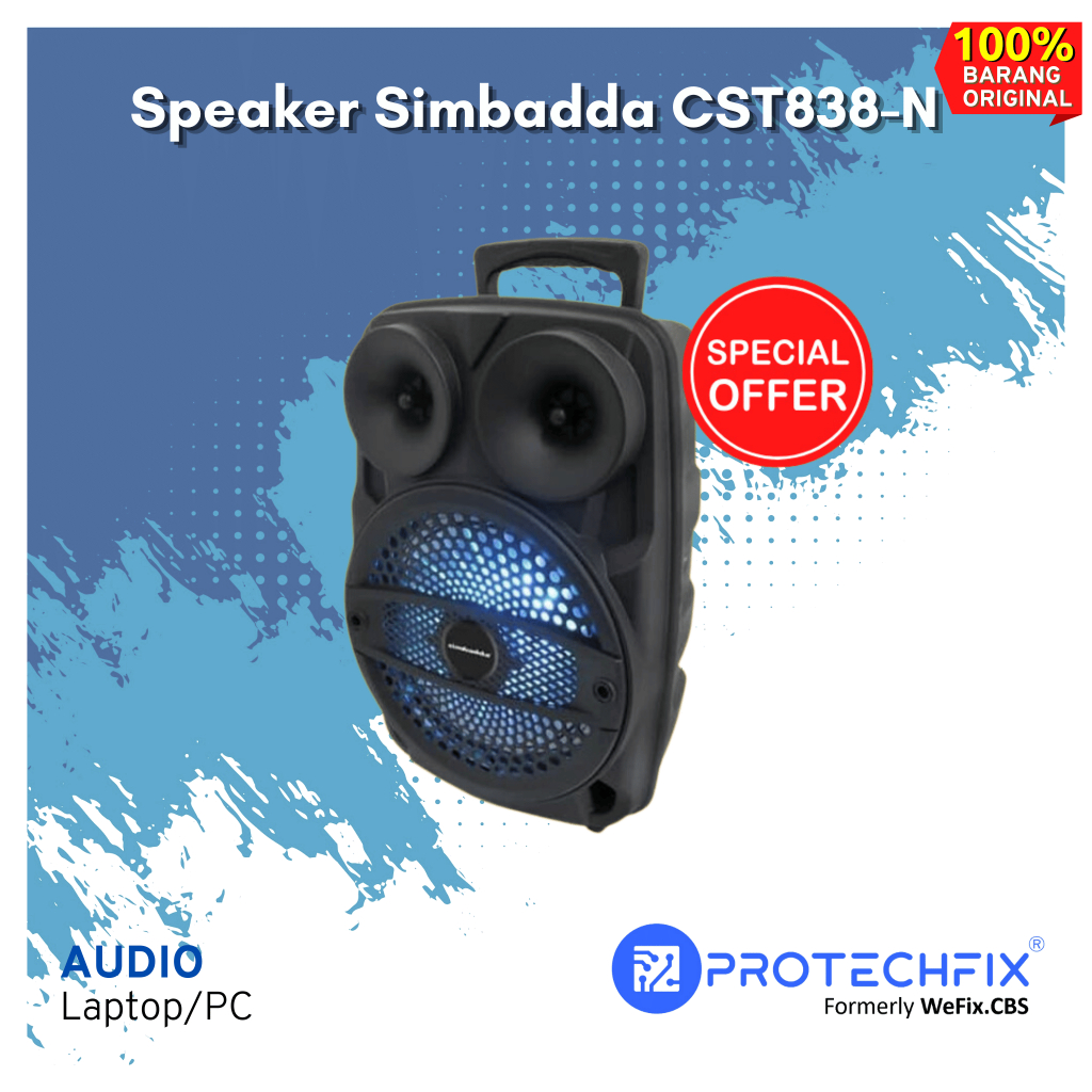 Jual SPEAKER KARAOKE SIMBADDA CST 838N BLACK | Shopee Indonesia