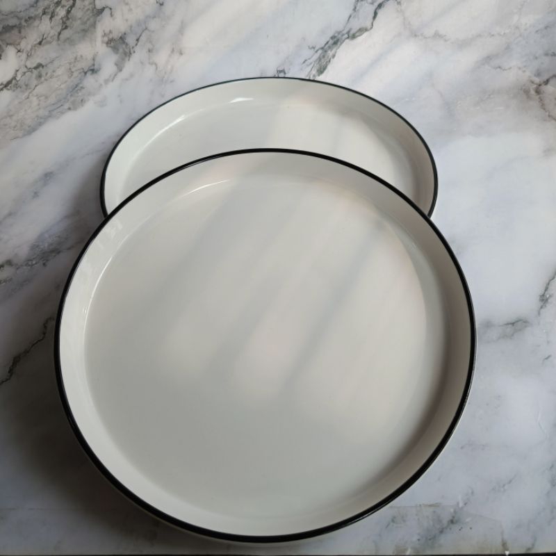 Jual PIRING PIZZA KERAMIK 9 inch &10 inch | Shopee Indonesia